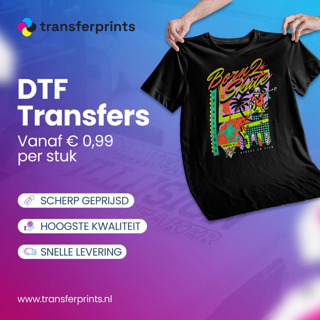Losse DTF Transfers Bestellen: Voor Levendige Prints
